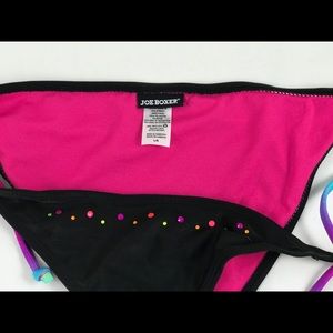 Joe Boxer | Swim | Lg Joe Boxer Black Neon Bikini Bottom | Poshmark